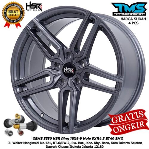 Jual velg mobil racing r18x8/9 for outlander, hrv, innova, dll ...