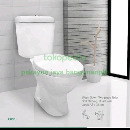 Jual Closet duduk oulu C 633 putih / kloset duduk oulu C 633 - Kota Bekasi - pekayon jaya ...
