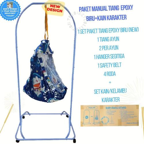 Jual PAKET MANUAL KARAKTER Tiang Cat Epoxy NEW DESIGN+Kain Ayun ...