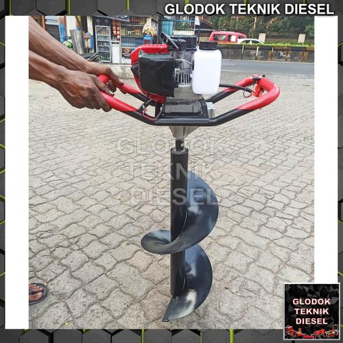 Jual Mesin Bor Tanah Biopori - Earth Auger MED 520 + Mata Bor 300MM 12 ...