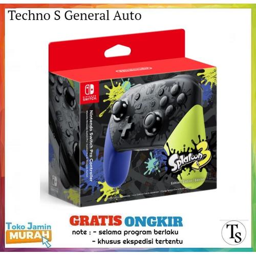 Jual Nintendo Switch Pro Controller Wireless Stik Stick Splatoon 3 ...