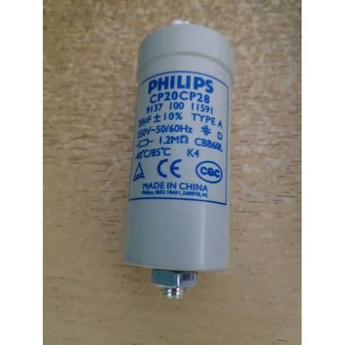 Jual Philips Kapasitor - Capasitor lampu Mercury HID 20UF CP20CP28 ...