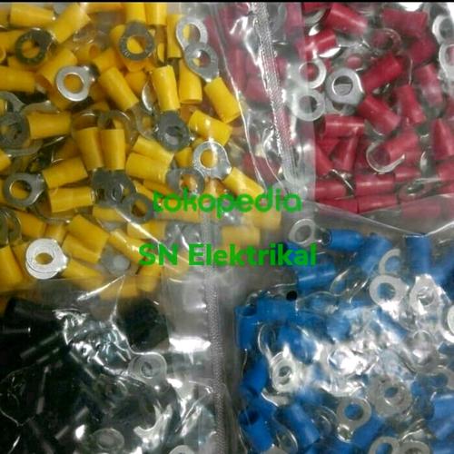 Jual Skun kabel O Skun Ring 6mm 5,5-4/5,5-5/5,5-6/5,5-8/5,5-10/5,5-12 ...
