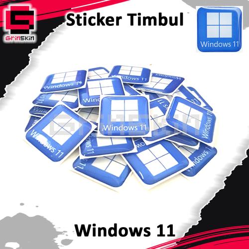 Jual Sticker Timbul Emblem Windows 11 - Kab.Ciamis - GrinSkin | Tokopedia