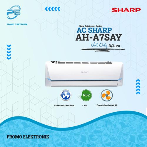 Jual AC SHARP AH-A7SAY 7SAY 7 SAY 0.7 PK 3/4PK + PASANG R32 LOW WATT 595 W - UNIT ONLY - Jakarta ...