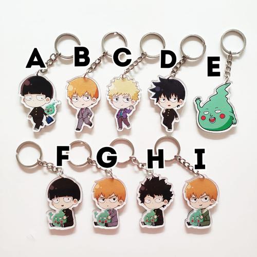 Jual Keychain Anime Mob Psycho 100 Gantungan Kunci Akrilik Ganci - A ...