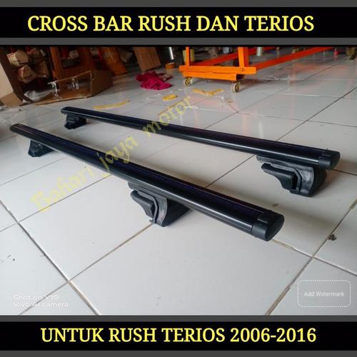 Jual CROSS BAR RUSH TERIOS JEPIT DI ROOF RAIL - Kota Depok - BAHARI JAYA MOTOR | Tokopedia