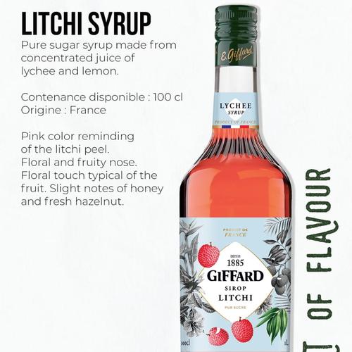 Jual Giffard Syrup Lychee (Leci Giffard Sirup) - 100 ml - Kota Bandung ...