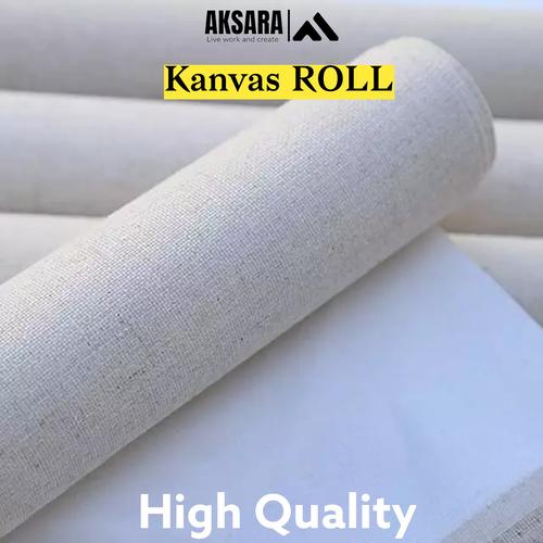 Jual kain kanvas lukis roll marsoto high quality 160 meter x 300 meter ...