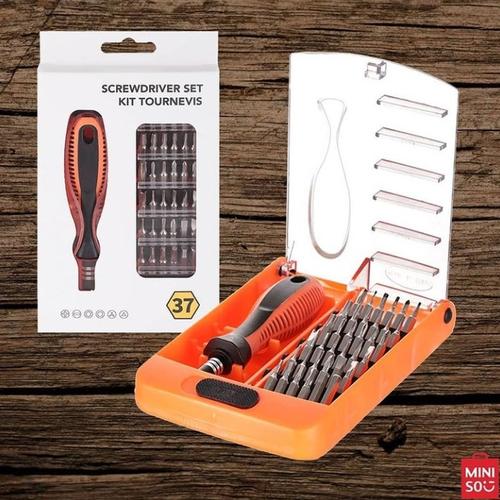 Jual MINISO Set Obeng 37 pcs mata obeng - screwdriver set - Jakarta ...