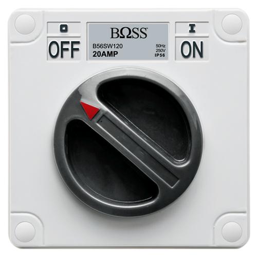 Jual BOSS SWITCHES IP56 B56SW 132 Saklar 1 Pole 32A 250V - Jakarta ...
