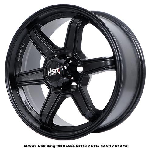 Jual Velg Racing Terbaru HSR MINAS R18 For Pajero, Fortuner, Terrano ...