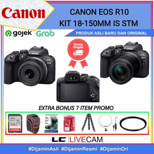 Jual CANON EOS R10 KIT KIT 18-45MM IS STM / CANON EOS R10 KIT 18-150MM ...