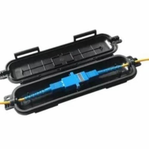 Jual Join Box fiber Optik / Join culiser fiber optic adapter SC - Black ...