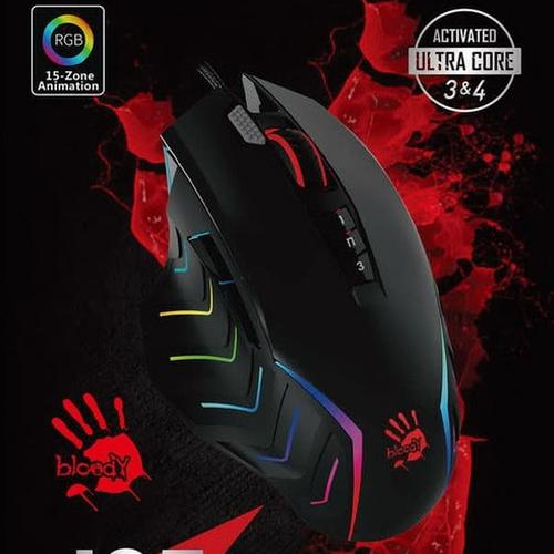 Jual Mouse Gaming BLOODY J95s RGB 2 Fire Activated Ultra Core by A4TECH ...