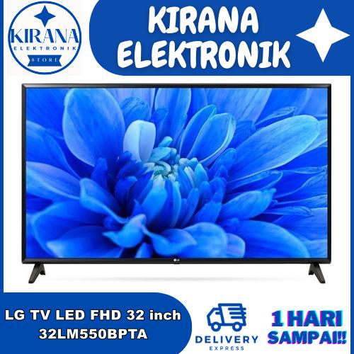 Promo LG 32LM550 LED TV 32 Inch HD Digital USB HDMI Model 32LM550BPTA ...