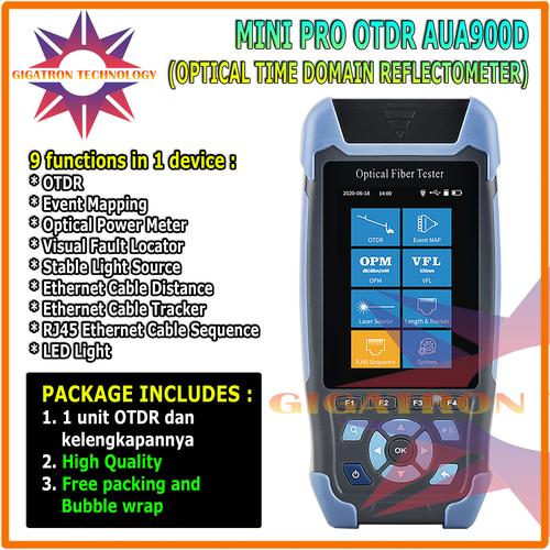 Promo Smart Mini OTDR AUA900D VFL OPM FIber Optic Fiber Tester COMPTYCO ...