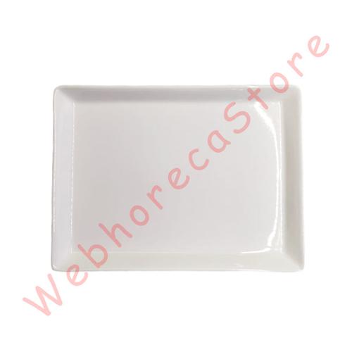 Jual Legacy Rectangle Flat Plate/ Piring Saji Sayur Segi Keramik F44 ...