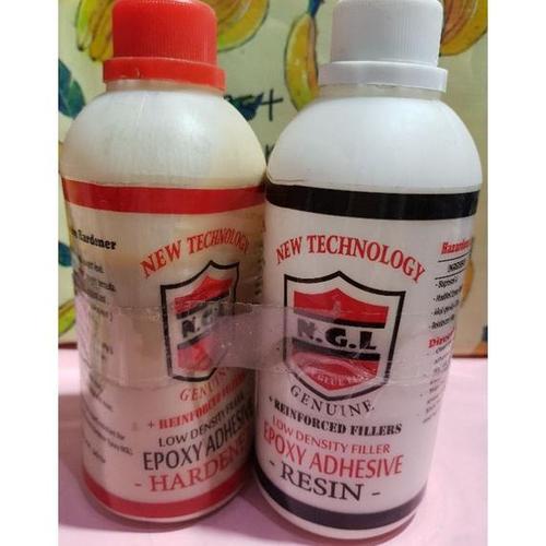 Jual LEM KAYU NGL FILLER lem Epoxy resin + hardener warna putih susu ...