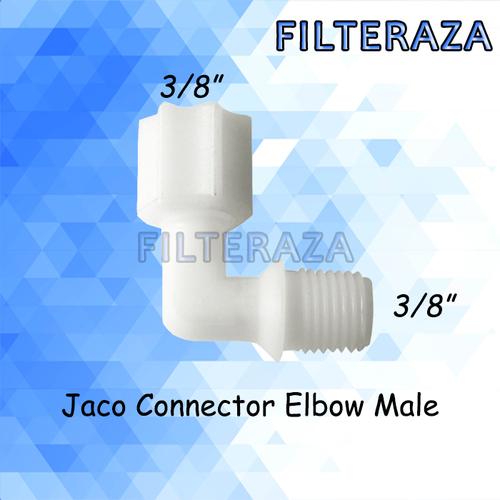 Jual Jaco Connector RO Elbow Male 3/8" x 3/8" - Jakarta Utara ...