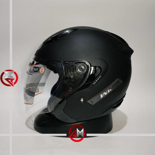 Jual HELM INK METRO 2 SOLID BLACK DOFF HALF FACE - XL - Jakarta Barat ...