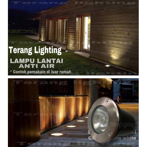Jual Lampu lantai / lampu taman TANAM LED Outdoor- Waterproof Uplight ...