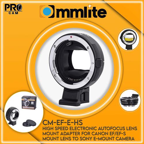Jual COMMLITE CM-EF-E-HS Autofocus Lens Mount Adapter EF-S TO E-MOUNT - Jakarta Barat ...