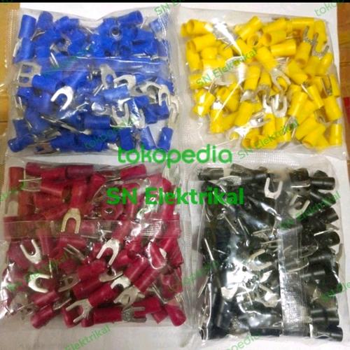 Jual Skun garpu Skun Y 2,5mm 2,5-3/2,5-4 - Merah, 2,5-4 - Jakarta Pusat - SN ELEKTRIKAL | Tokopedia