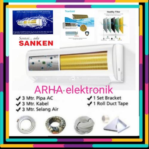 Jual AC SANKEN 1/2PK NEW SERIES ESC 05 GOLD FIN LOW WATT VITAMIN C+ ...