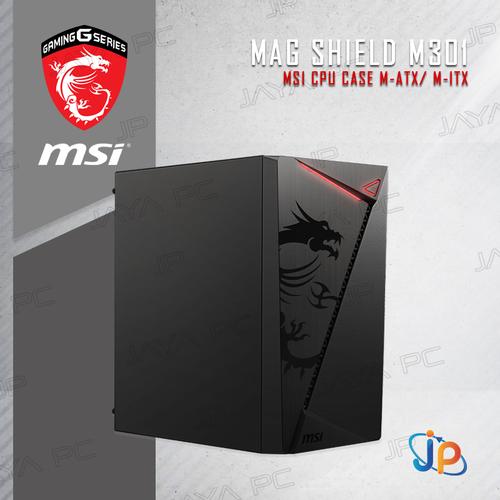 Jual MSI Gaming CPU Case MAG Shield M301 - Case M-ATX/ M-ITX - Jakarta ...