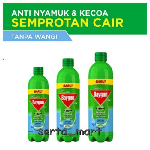 Jual Baygon Cair Refill Botol 400ml - Baygon Anti Nyamuk Kecoa - 800ml ...