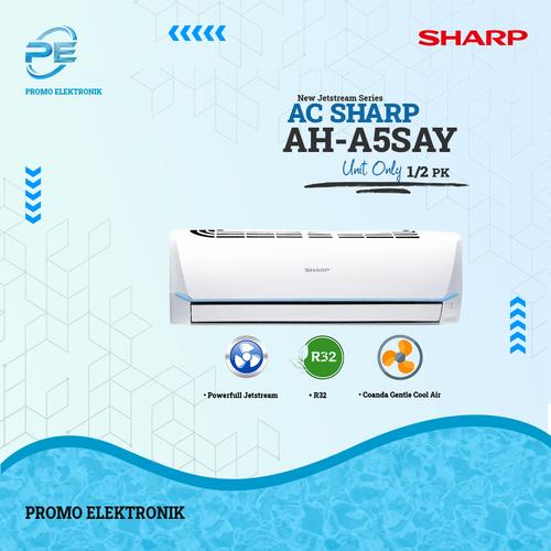 Jual AC SHARP AH-A5SAY 1/2pk Thailand R32 0.5pk Garansi 10th 5say - UNIT ONLY - Jakarta Barat ...