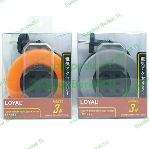 Jual Kabel Roll Box Mini Travel Loyal LY 150 3M 3 M 3 Lubang - Jakarta ...