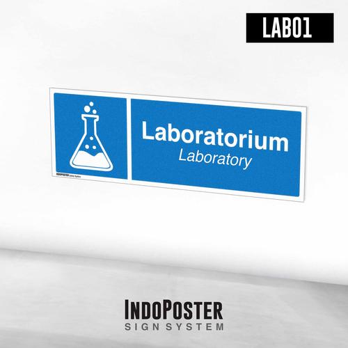 Jual Stiker Safety Sign K3 Laboratorium - M - Kab. Bandung - Indoposter ...