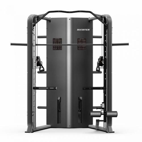 Jual Richter 2In1 Smith Machine & Cable Crossover W/ Plates - Kab ...