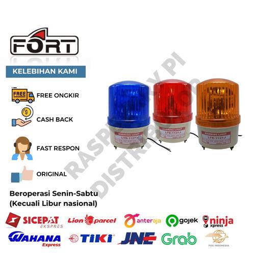 Jual FORT WARNING LIGHT ROTARY WITH BUZZER (LAMPU NEON) 5" LTE-1121J ...