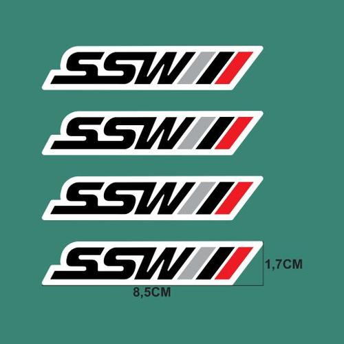 Promo Cutting Sticker Velg Mobil SSW 1set isi 4pcs Wheels Car - Kota ...