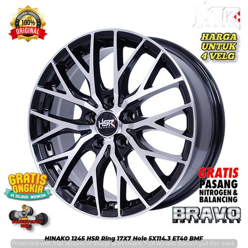 Jual Velg Mobil Ring 17 HSR HINAKO Velg R17 CAMRY CIVIC HRV CRV XPANDER DLL - Jakarta Timur ...