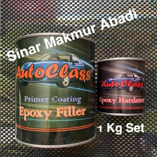Jual Epoxy Filler Primer Coating AUTOCLASS 1 KG/Set EPOXY KAYU/BESI ...