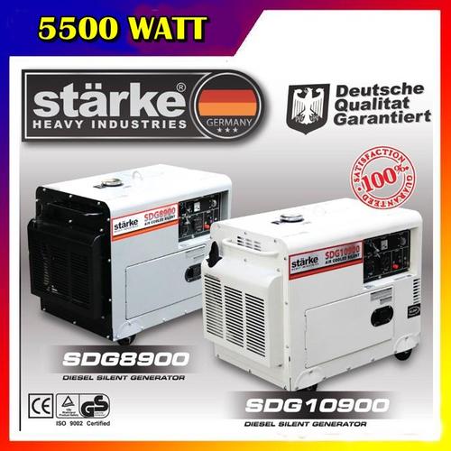 Jual GENSET 5500 WATT MURAH SIAP PAKE TYPE SILENT STARKE GERMAN SDG ...