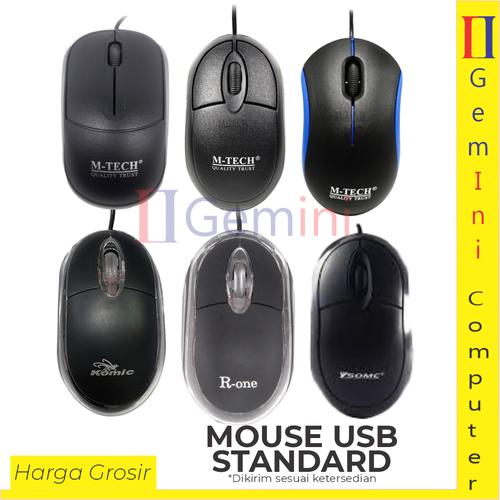Jual Mouse USB Standard Mouse Kabel Murah Standar Bonus - Kota Bandung ...