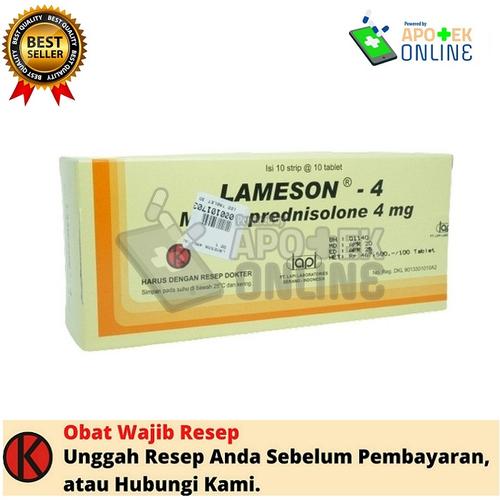Jual LAMESON 4 MG STRIP 10 TABLET - Kab. Sragen - Apotek Asahi Farma ...