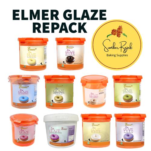 Jual Elmer Glaze REPACK 250 Gr - Dark Chocolate, PLASTIK - Kota ...