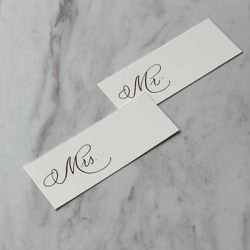 Jual Custom Handwritten Calligraphy Name Tag - Cardstock, Name Tag ONLY ...