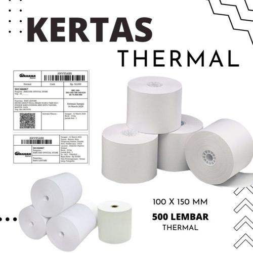 Jual KERTAS LABEL UKURAN SIZE - KERTAS printer thermal - Kota Batu ...