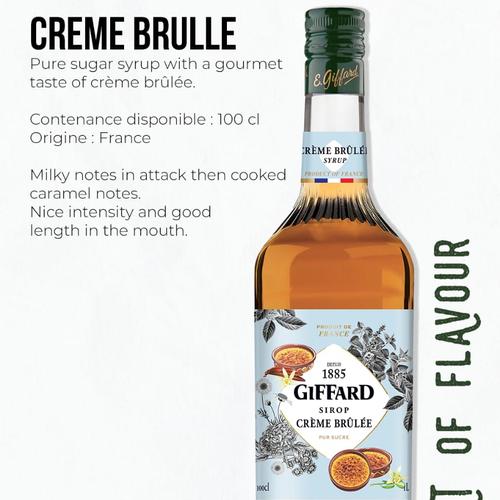 Jual Giffard Syrup Creme Brulle(Creme Brulle Giffard Sirup) - 100 ml ...