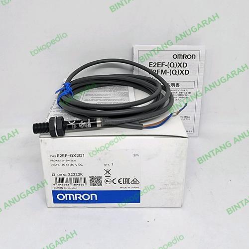 Jual OMRON E2EF-QX2D1 PROXIMITY SWITCH 2m 10 to 30VDC - Jakarta Barat - BINTANG ANUGARAH | Tokopedia