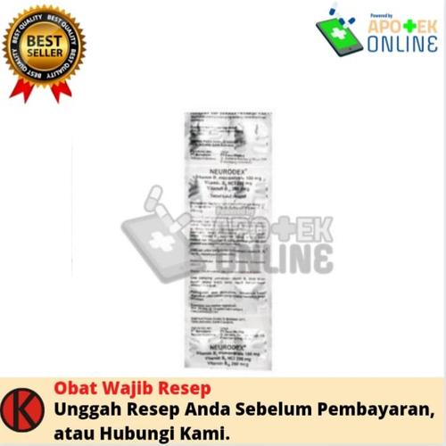 Jual NEURODEX TABLET 10'S/MULTIVITAMIN/VITAMIN B KOMPLEKS - Kota Bekasi ...