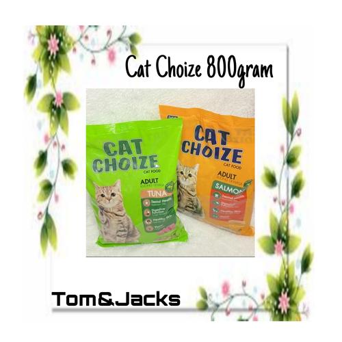 Jual CAT CHOIZE adult 800 Gram Tuna Salmon Makanan Kering Kucing Dry ...