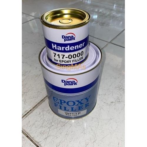 Jual Dana Paint EPOXY FILLER WHITE 534-0001 1L 1Ltr 1 Liter Set Cat ...
